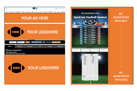 Score a Touchdown with the UPickEm Football Sponsorship